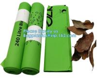 China 100%Biodegradable and compostable rolling bags, compostable biodegradable grocery plastic bag on roll for sale