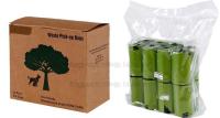 China Customized Packaging HDPE+D2W Biodegradable Dog Poop Bags, unscented custom dog poop bag with private label for sale