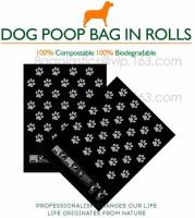 China Pet Dog Tail Holder Poo Pack Clip Waste Picker S L With 20pcs Dog Poop Bag, Custom Printed Paper Dog Poop Bags for sale