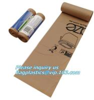 China drawstring 100% eco friendly direct manufacturing factory compostable garbage bags on roll, Sealing & Handle and Customi for sale