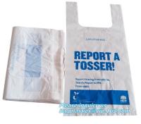 China cornstarch garbage biodegradable kitchen bin liner compostable flat trash bag on roll, Biobag Compostable Kitchen Caddy for sale