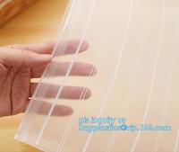 China waterpoof coffee packaging non woven slider packaging, Coex PP k bags, Translucent Eva Plastic Slider Zipper Cloth for sale