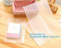China waterpoof coffee packaging non woven slider packaging, Coex PP k bags, Translucent Eva Plastic Slider Zipper Cloth for sale