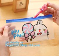 China Zip-lock bag for Electronics, PVC Slider Bag for Makeup Tools, PE clear window bag/plastic bag with zipper/food bag for sale