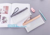 China pencil bag school bag, TPU plastic pencil case with handle, creative kids pencil case for school children stationery set for sale