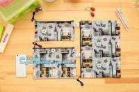 China Organizer Zipper Bag Folder Office Stationery bag, zipper optional size stationery Envelope PP File Bag, document bag fi for sale