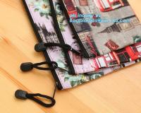 China Organizer Zipper Bag Folder Office Stationery bag, zipper optional size stationery Envelope PP File Bag, document bag fi for sale