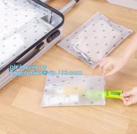 China transparent clear Eco Reusable Colorful pvc vinyl makeup bag with CE certificate and slider zipper k for sale