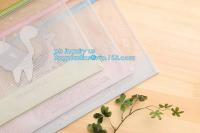 China Customize Mesh PVC Pencil Bag A4 Travel Passport Pouch, Plastic k document file bag for sale