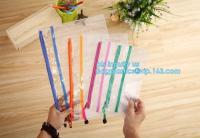 China Customize Mesh PVC Pencil Bag A4 Travel Passport Pouch, Plastic k document file bag for sale