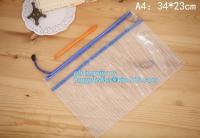 China Customize Mesh PVC Pencil Bag A4 Travel Passport Pouch, Plastic k document file bag for sale