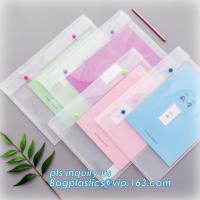 China Customize Mesh PVC Pencil Bag A4 Travel Passport Pouch, Plastic k document file bag for sale