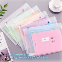 China PP plastic clear file folder manufacturer, file document wallet folder with custom design, PP Suspension Hanging File Fo for sale