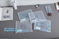 China PE & PP double slider wholesale pe plastic file pouch with zipper, PP Plastic Slider Zip Lock A4 Doucment Files Holder B for sale