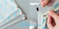China PE & PP double slider wholesale pe plastic file pouch with zipper, PP Plastic Slider Zip Lock A4 Doucment Files Holder B for sale