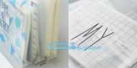 China PE & PP double slider wholesale pe plastic file pouch with zipper, PP Plastic Slider Zip Lock A4 Doucment Files Holder B for sale