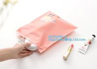 China flat bottom slider Whey Protein Powder Zipper Food Package Bag, frosted slider zipper plastic bags half clear zip lock b for sale