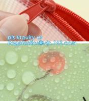China mesh net pouch for file folder, Promotion M square carrying PVC stationery file Bag, k Stationery Document File Nu for sale