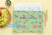 China mesh net pouch for file folder, Promotion M square carrying PVC stationery file Bag, k Stationery Document File Nu for sale