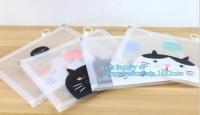 China resealable clear vinyl pvc silder promotional zipper bag, Pen Bag with Slider Zipper, Pencil Case, stationery package sl for sale