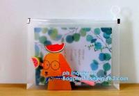 China PVC slider promotional packaging bag, pe zipper bag/zipper document bag/zipper file folder bag,Mesh Bag File Document Ba for sale