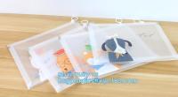China PVC slider promotional packaging bag, pe zipper bag/zipper document bag/zipper file folder bag,Mesh Bag File Document Ba for sale