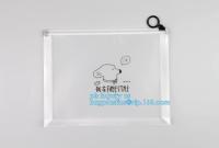 China stationery slider bag with custom printed girls school pencil case/printing student stationery pencil bag case, slider p for sale