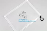 China stationery slider bag with custom printed girls school pencil case/printing student stationery pencil bag case, slider p for sale