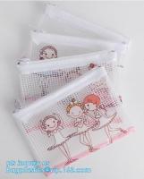 China 100% Biodegradable eco-friendly k slider plastic transparent clear EVA bag, stationery package slider bag with cus for sale