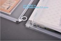 China durable materail printed customized 4 side seal clear/transparent slider zipper bag/pouch for electronic equipment for sale