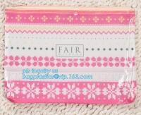 China custom transparent pvc slide zipper file bags, cosmetic makeup pen pencil stationery case, PVC plastic slider zipper bag for sale