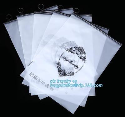 China vinyl slider k PVC bag packaging, EVA Beauty Makeup Standup Pouch Bags With Slider Zipper, Pencil Case Packaging B for sale