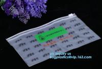 China Plastic Cosmetics packaging bags With Slider Zipper Top, Frosted PVC Slider Zipper Bags, Pencil Case Promotional Gift for sale