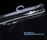 China pvc zipper lock slider bag, Plastic slider zipper bag printed k plastic gift bag, slider zipper bag print k for sale