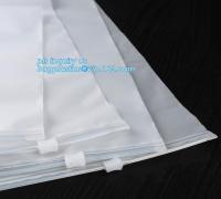 China slider bag for underwear packaging slider zipper vinyl bag for clothing, slider bag for underwear packaging slider zippe for sale