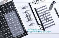 China Clear vinyl slider garment bag with zip lock, Vinyl Transparent PVC Slider Zip lock Bag, Plastic Document Bag for sale