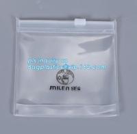 China ppe k bag beads packaging bag custom printed slider k plastic bag, slide lock zipper bag,oxo boidegradable for sale