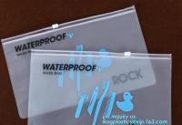 China pvc zipper lock slider bag/Resealable PVC Slider Zip Poly Bag, Flat Garment Zipper Packaging Slider Bag, CPE material zi for sale