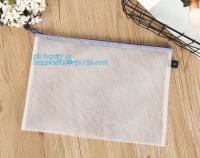 China pvc zipper lock slider bag/Resealable PVC Slider Zip Poly Bag, Flat Garment Zipper Packaging Slider Bag, CPE material zi for sale