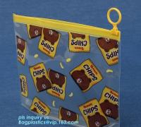 China pe plastic resealable slider zipper bags, Eco-friendly Slider Zipper Flat Plastic Bag For Document or Swimwear for sale
