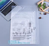 China Plastic slide zip lock bag plastic slider zipper bags, Customized Printed Small Plastic Pvc Vinyl Bag Bikini  slider zip for sale