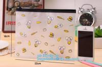 China Plastic slide zip lock bag plastic slider zipper bags, Customized Printed Small Plastic Pvc Vinyl Bag Bikini  slider zip for sale