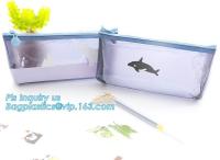 China Recyclable Plastic Clear frotsed Matte Vinyl Slider k PVC Bag Packaging, slider zipper bag for garment packaging for sale