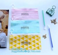 China Pencil Case Cosmetic Bag Stationery Material School Supplies pencil box pen bag, pencil case soft stationery canvas penc for sale