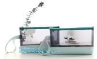 China slider bag plastic zipper bag vinyl cosmetic bag, vinyl zipper pouch/Clear slider pouch/ vinyl slider bag, vinyl cosmeti for sale