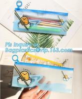 China Eco-Friendly EVA Packaging Bag With Zipper Slider Women Waterproof Beach Towel Swimwear Wet Bikini Bag for sale