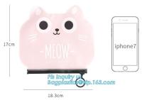 China garment pouch with slider zipper, slider zipper on top side gusset pvc packaging pouch, pvc slider pouch,PVC slide pouch for sale