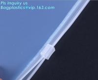 China waterproof vinyl clear plastic zipper garment bag, clear vinyl a3 / a4 / a5 plastic pvc mesh zipper bag, Personal Care P for sale