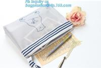China Office A4 /A5 size pvc plastic mesh zipper file bag, B6 A5 B5 A4 transparent zipper closure document file folder bags for sale