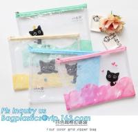 China Pencil Case Cosmetic Bag Stationery Material School Supplies pencil box pen bag, zipper canvas pencil bag for students for sale